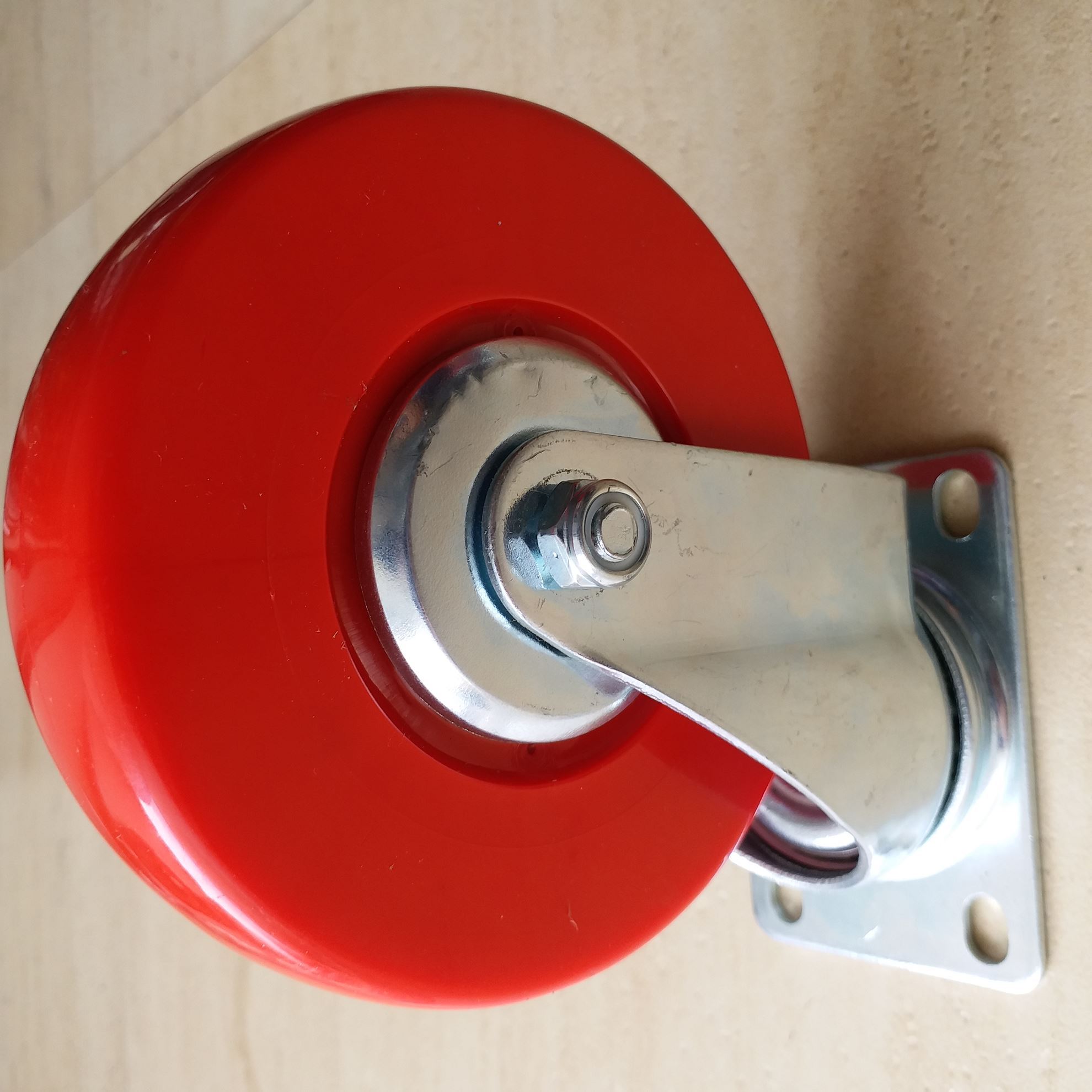 SKH Double Axis Red Orange Movable Wheel