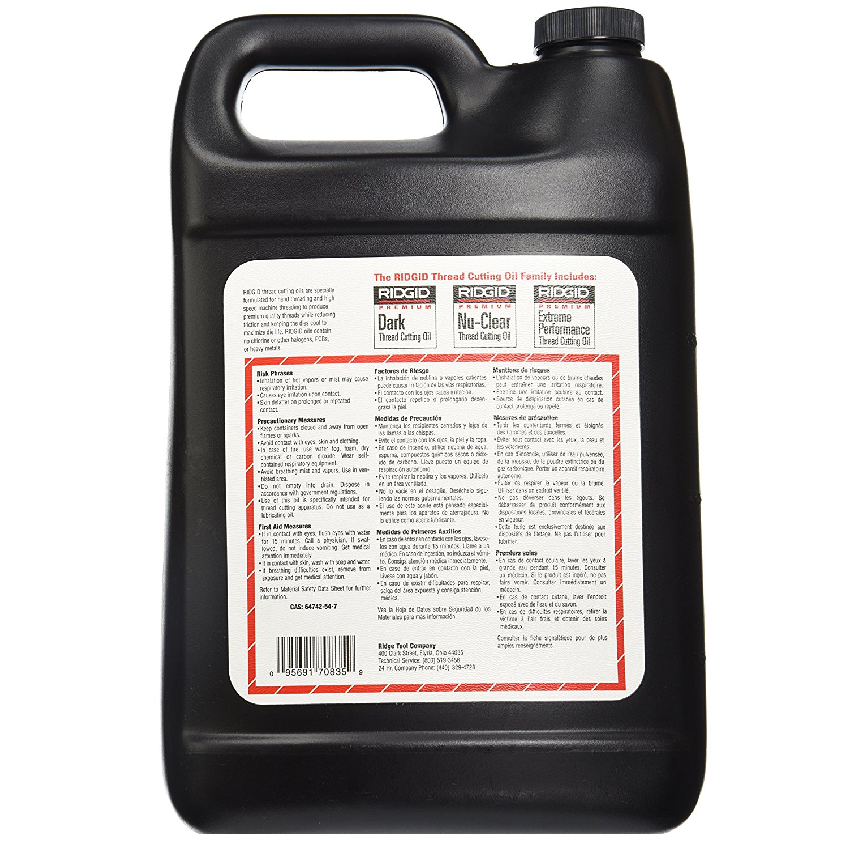 Ridgid 1 Gallon of Nu-Clear Pipe Threading Oil, 70835