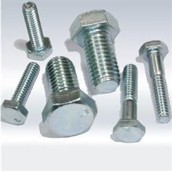 Galvanized Hexagonal Cap Screw, Full Thread Hex Tap Bolts