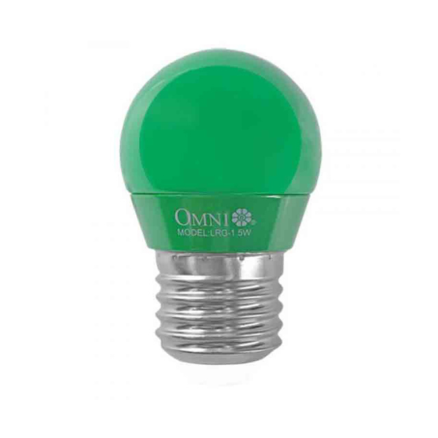 OMNI LED Colored Round Bulb 1.5W (Blue, Green, Red, Yellow) , LRB-1.5W