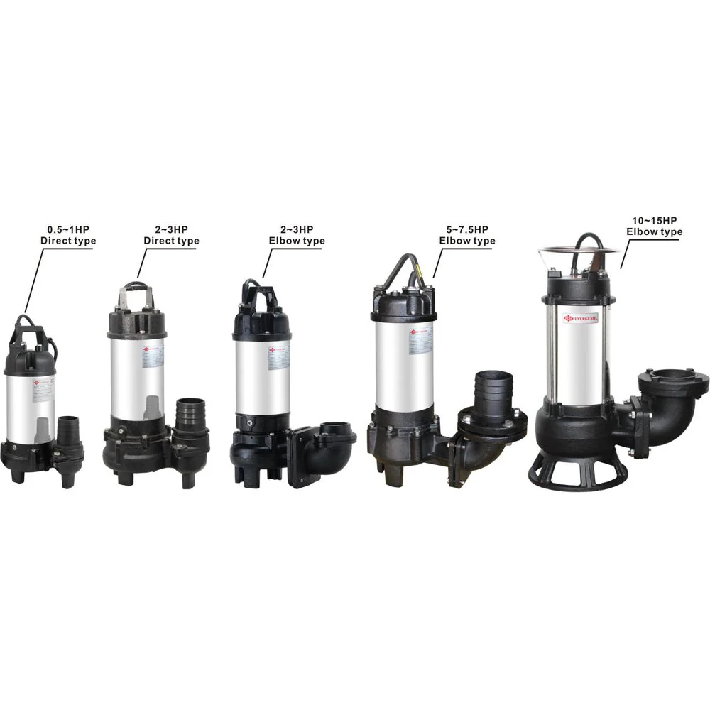 SUBMERSIBLE VORTEX SEWAGE PUMP - EF-05