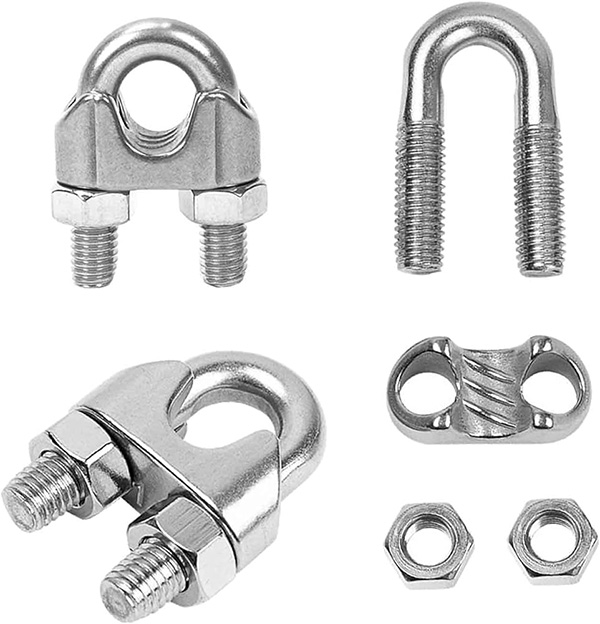 Cable Clip Clamps Galvanized