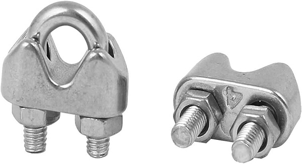 Cable Clip Clamps Galvanized