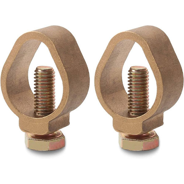 copper ground rod clamp