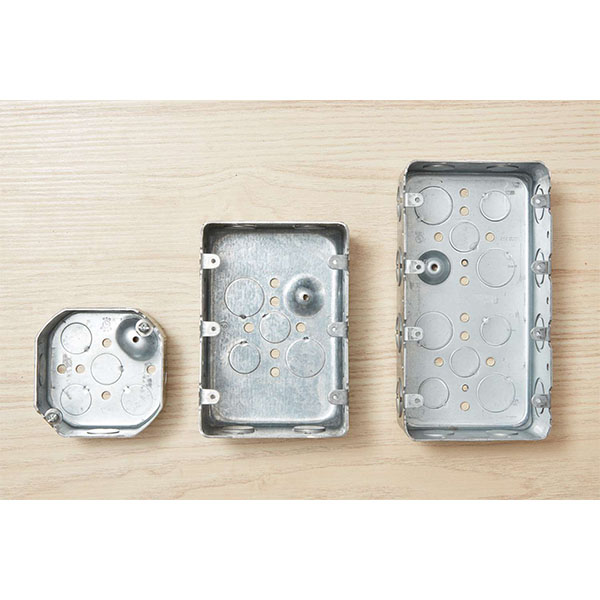 SQUARE BOX 4" x 4"X 2-1/8"