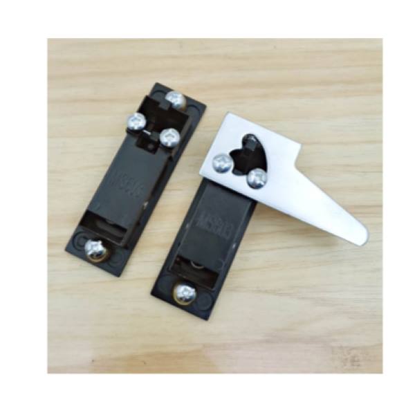 Push Lock w/o Key, Black Color