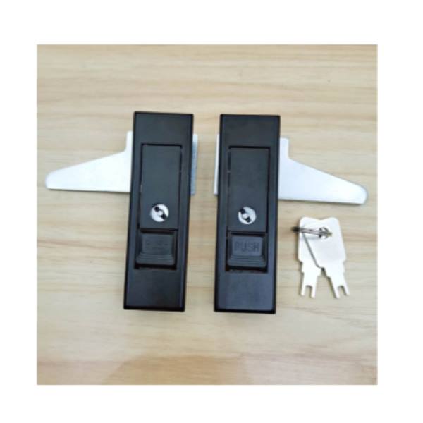 Push Lock w/o Key, Black Color