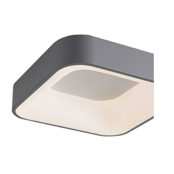 ACO SQUARE CONCAVE LED CEILING LIGHT WITH REMOTE CONTROL 35x35CM